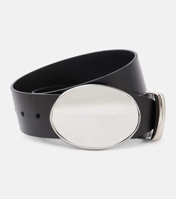 Isabel Marant Leonie Leather Belt - Black
