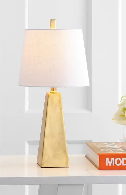 JONATHAN Y Owen Contemporary Resin Led Table Lamp