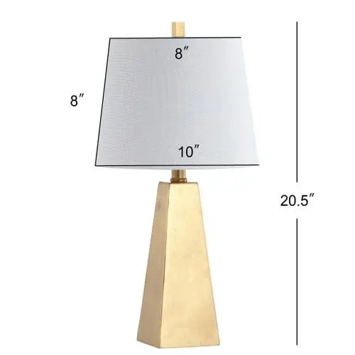 JONATHAN Y Owen Contemporary Resin Led Table Lamp