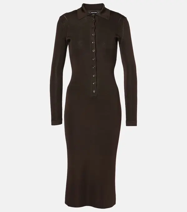 TOM FORD Polo Midi Dress