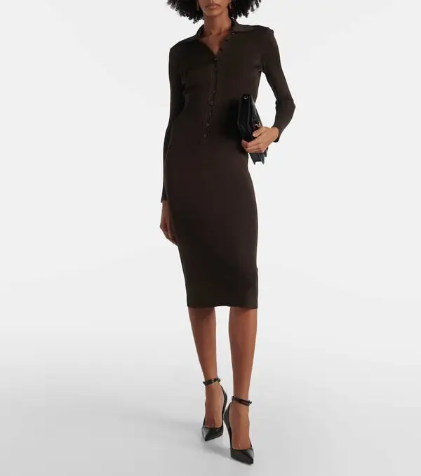TOM FORD Polo Midi Dress