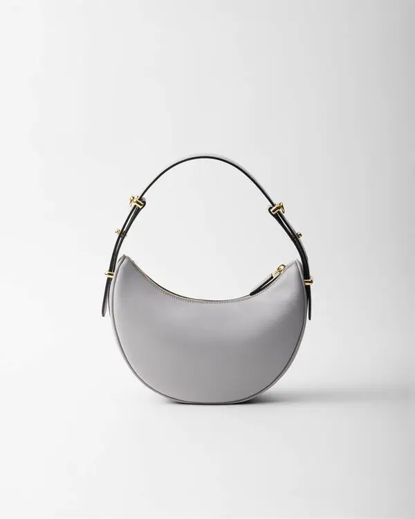 Prada Arqué Small Leather Shoulder Bag