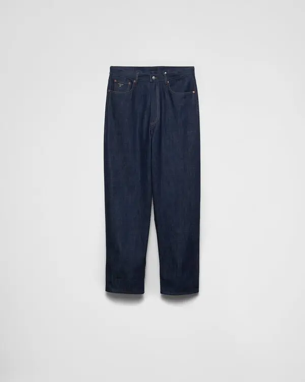 Prada Wide Selvedge Denim Jeans
