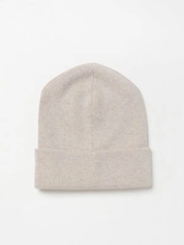 Brunello Cucinelli Ribbed Beanie - Beige