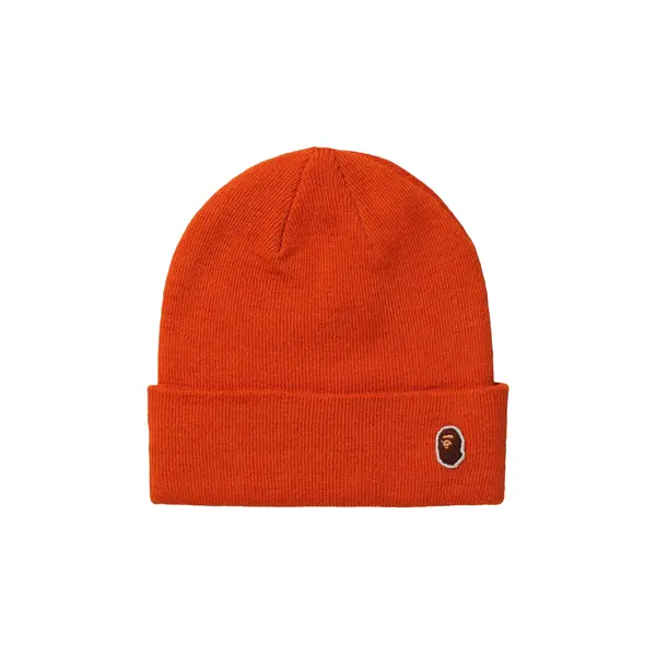 BAPE Ape Head Knit Cap - Orange