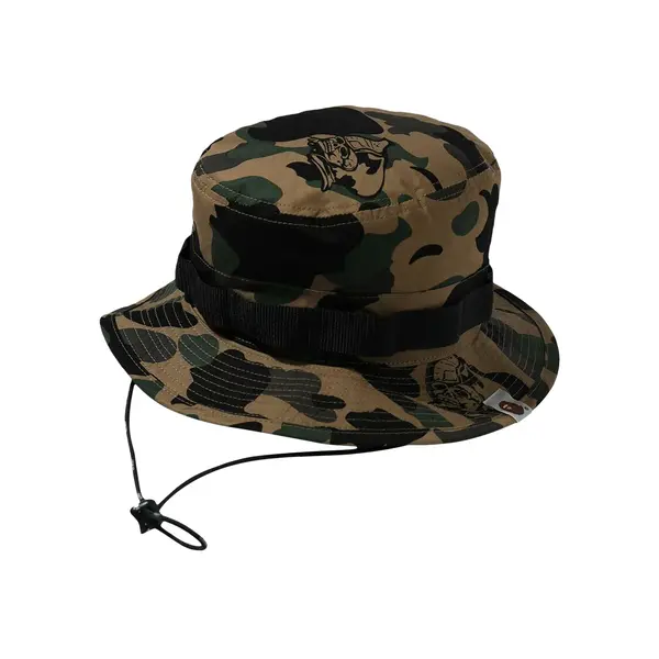 A BATHING APE Ursus Camo Military Cap - Green