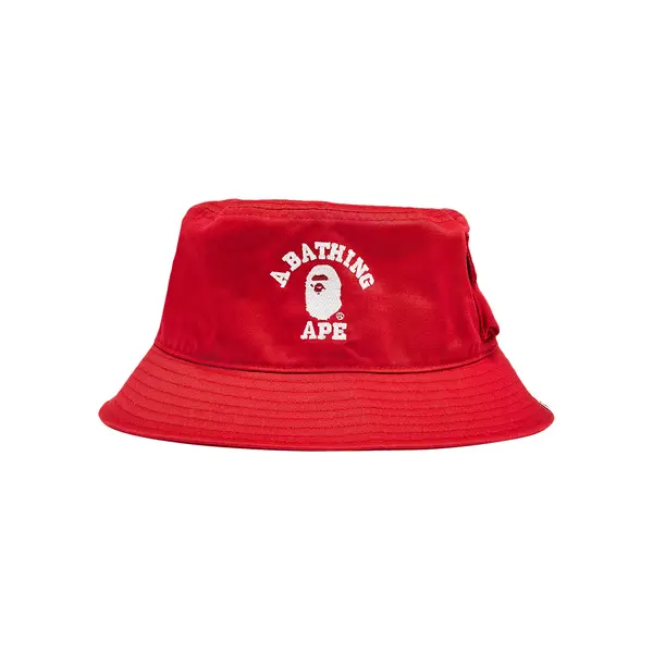 A BATHING APE Logo-print Bucket Hat - Red