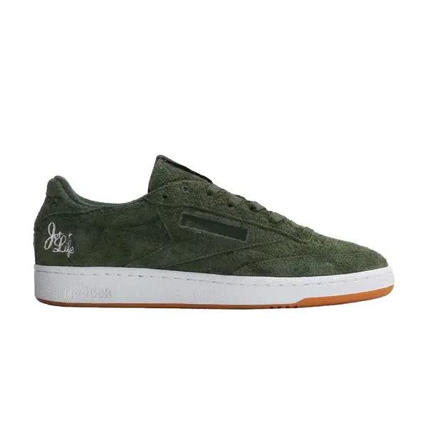 REEBOK X Curren$y Club C 85 'jet Life' Sneaker - Green