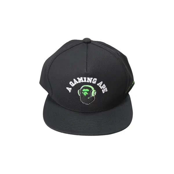BAPE X Razer Snapback Cap - Black