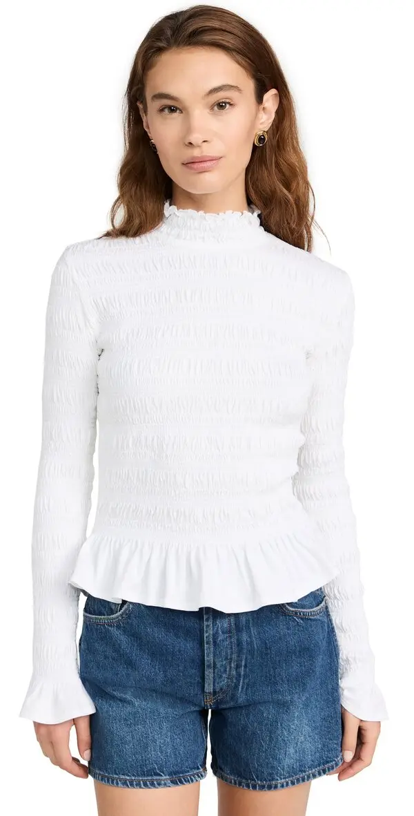 Merlette Kantor Jersey Top - White