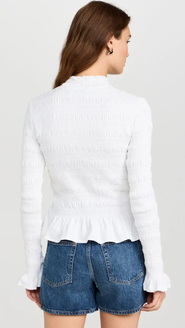 Merlette Kantor Jersey Top - White
