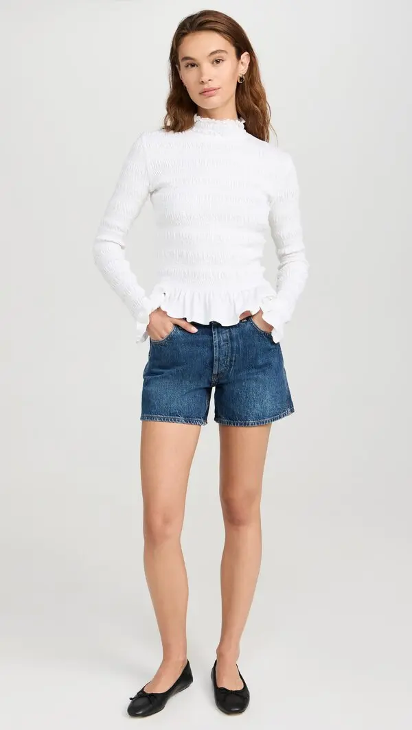 Merlette Kantor Jersey Top - White