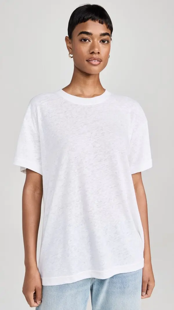 PERFECTWHITETEE Faith Linen Tee
