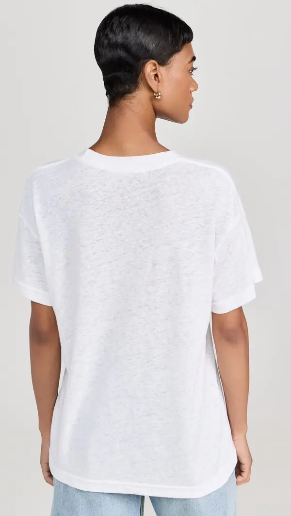 PERFECTWHITETEE Faith Linen Tee