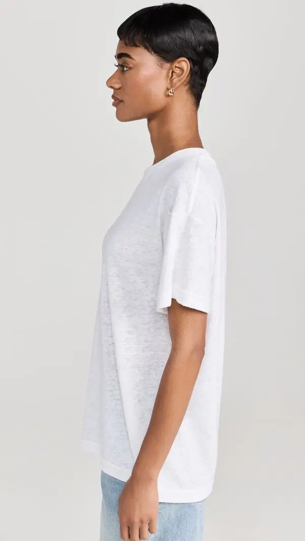 PERFECTWHITETEE Faith Linen Tee