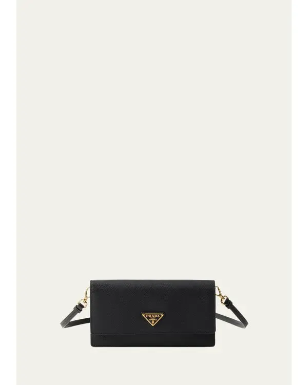 Prada Saffiano Leather Mini Bag - Nero