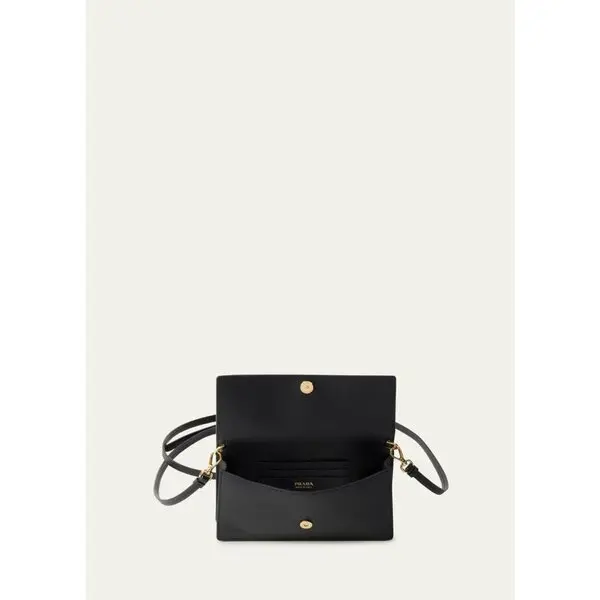 Prada Saffiano Leather Mini Bag - Nero