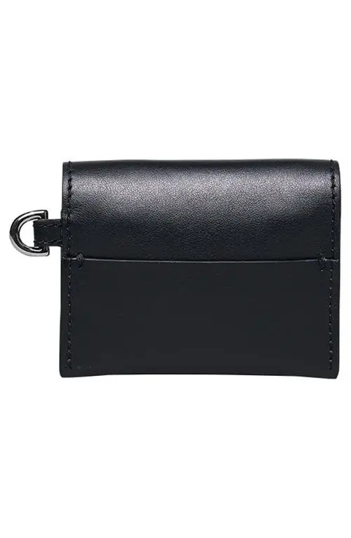 Lié Studio Stella Leather Wallet - Solid Black