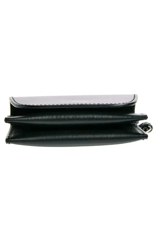 Lié Studio Stella Leather Wallet - Solid Black