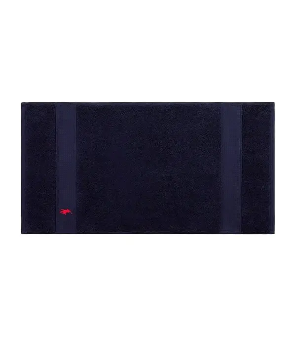 Ralph Lauren Polo Player Guest Towel - Navy
