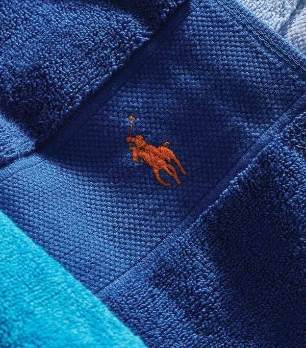 Ralph Lauren Polo Player Guest Towel - Blue