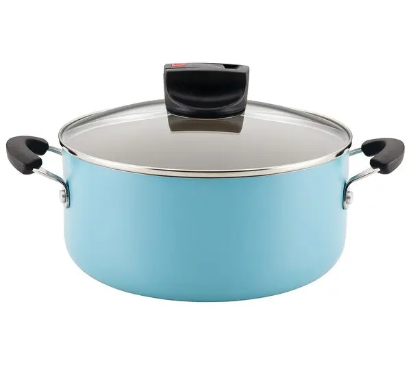 FARBERWARE Smart Control Nonstick Covered Stock Pot 6qt - One-color