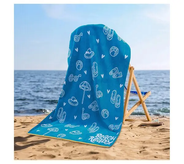 SUPERIOR Bahama Cotton Oversized Beach Towel - One-color
