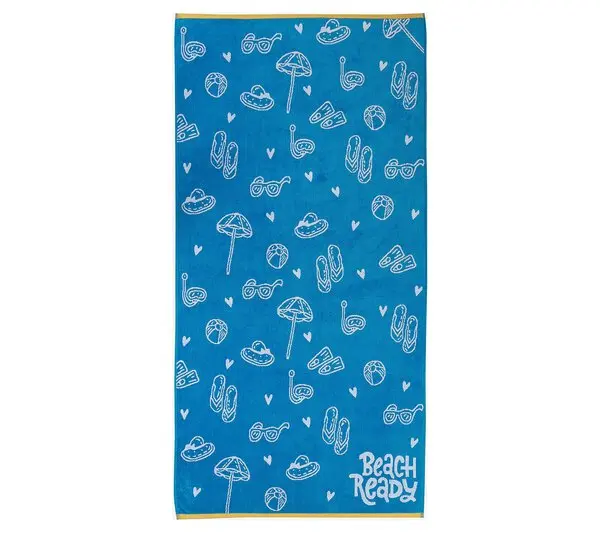 SUPERIOR Bahama Cotton Oversized Beach Towel