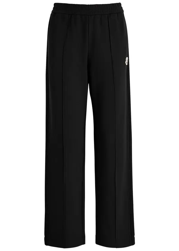 Moncler Straight-leg Jersey Sweatpants