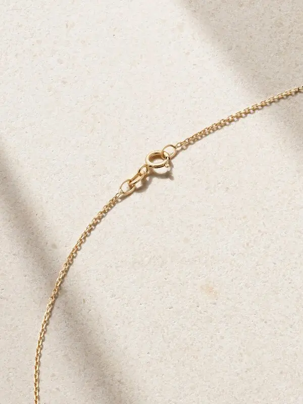 L’ATELIER NAWBAR The Rainbow Planet 18-karat Gold Multi-stone Necklace