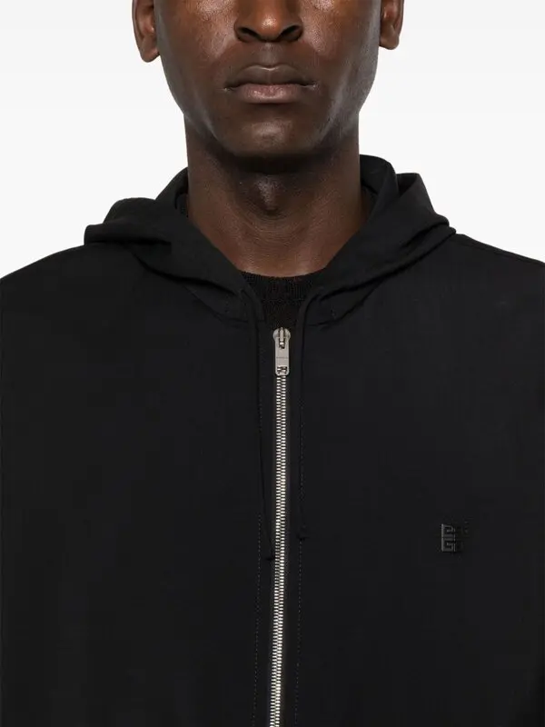 Givenchy 4g Wool Zipped Hoodie