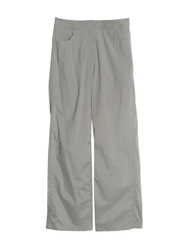 AMOMENTO Reversible Flared Trousers
