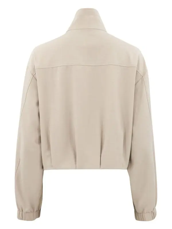 Simkhai Geniveve Cropped Track Jacket