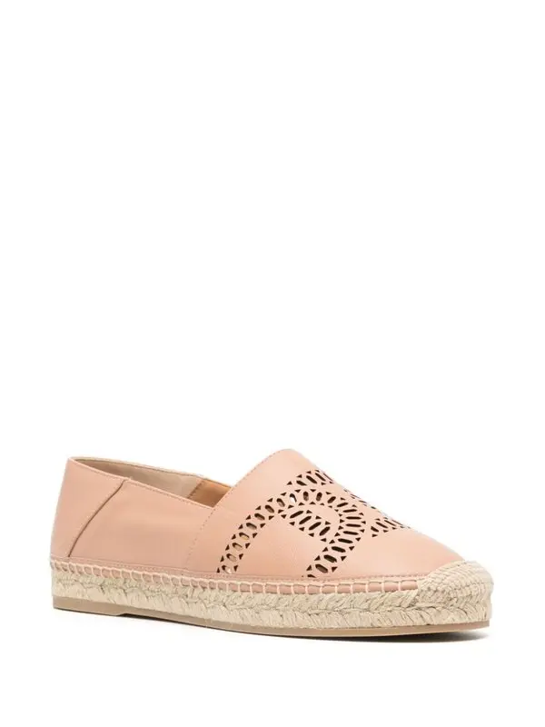 TOD'S Kate Leather Espadrilles