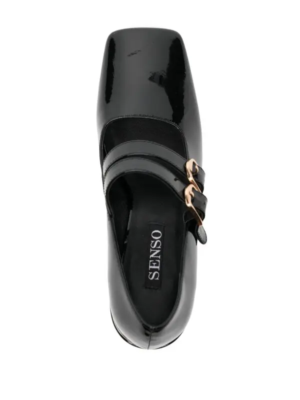 Senso Izah 85mm Mary Jane Pumps - Black