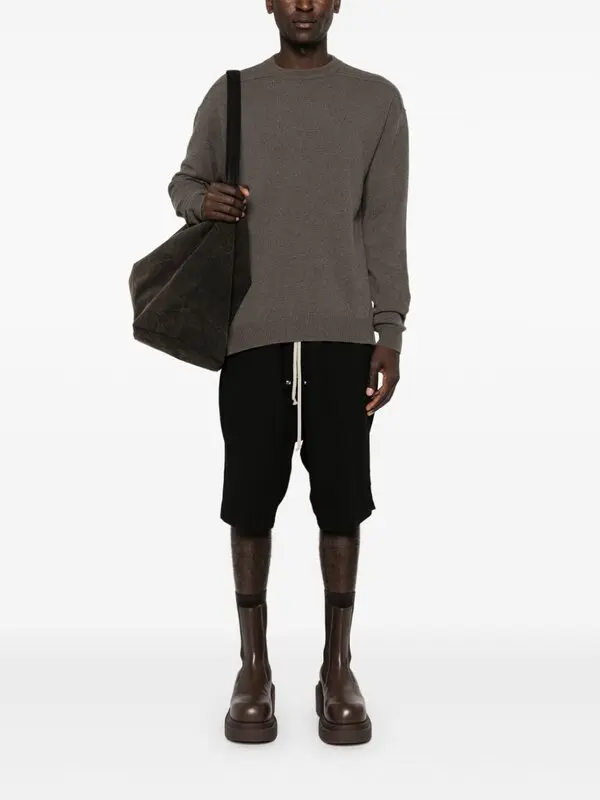 Rick Owens Crew-neck Jumper - Brown