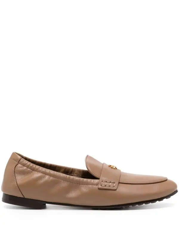 Tory Burch Logo Plaque Loafers