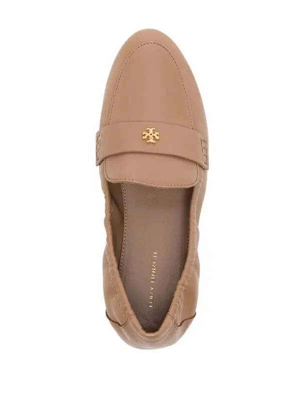 Tory Burch Logo Plaque Loafers