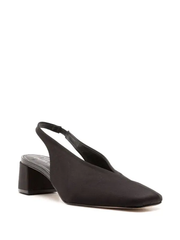 STUDIO CHOFAKIAN Slingback Leather Pumps