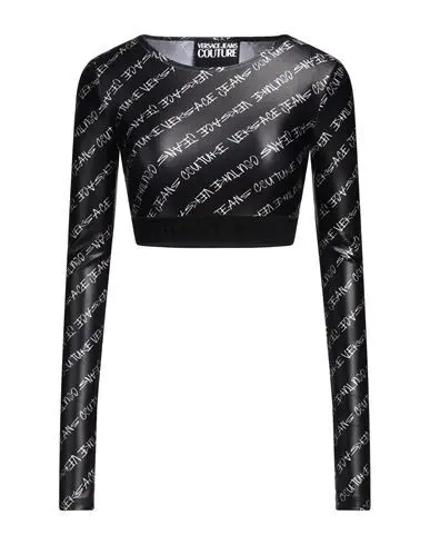 Versace Logo-print Crop Top