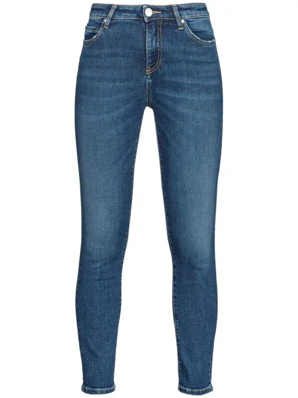 Pinko Sabrina Cotton-blend Jeans - Blue