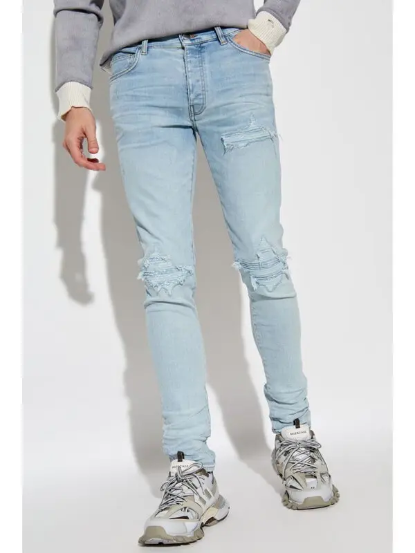 Amiri Mx1 Bandana Jacquard Jeans
