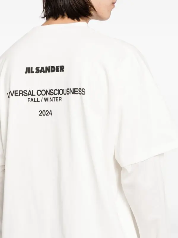 JIL SANDER Logo-print T-shirt
