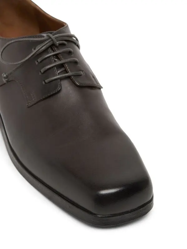 Marsèll Parapetto Square-toe Leather Derby Shoes