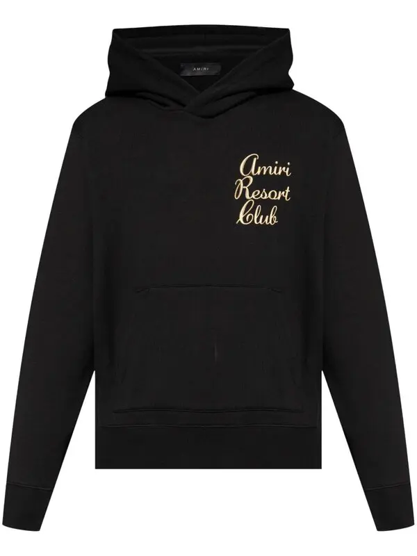 Amiri Embroidered Logo Hoodie