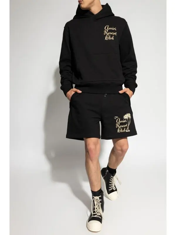 Amiri Embroidered Logo Hoodie