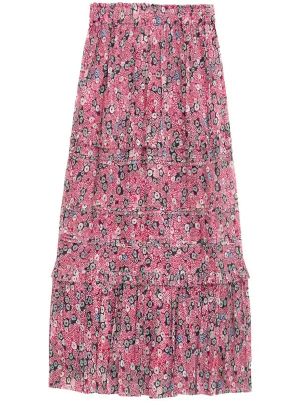 MARANT ETOILE Diya Patterned Skirt