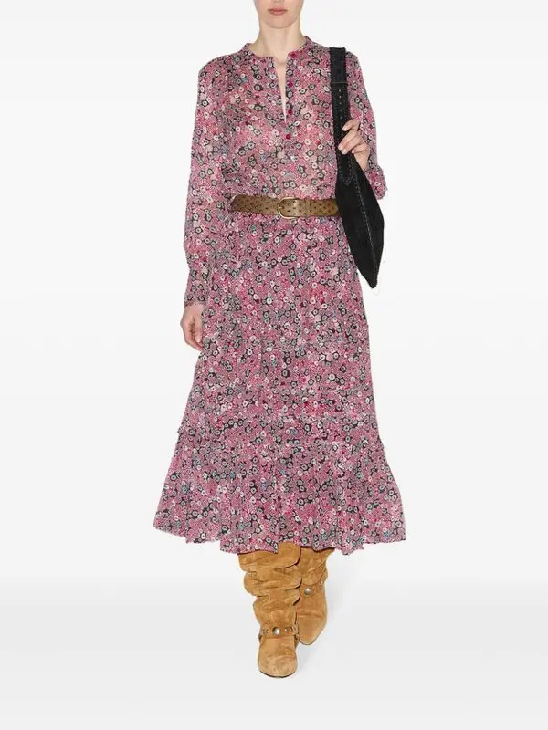 MARANT ETOILE Diya Patterned Skirt