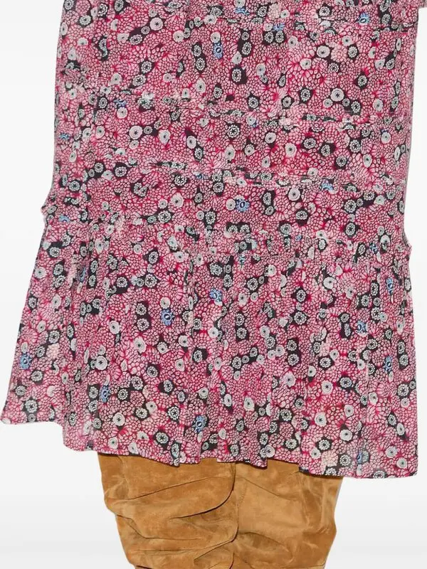 MARANT ETOILE Diya Patterned Skirt