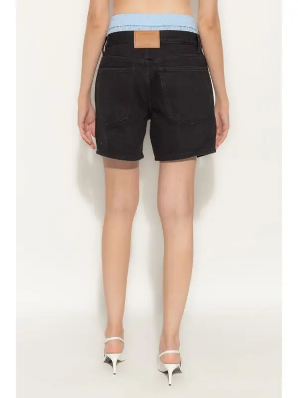 Alexander Wang Cotton Denim Shorts